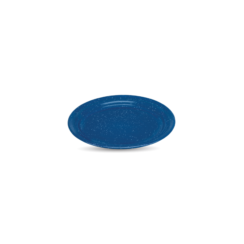 Plato principal 26cm peltre azul
